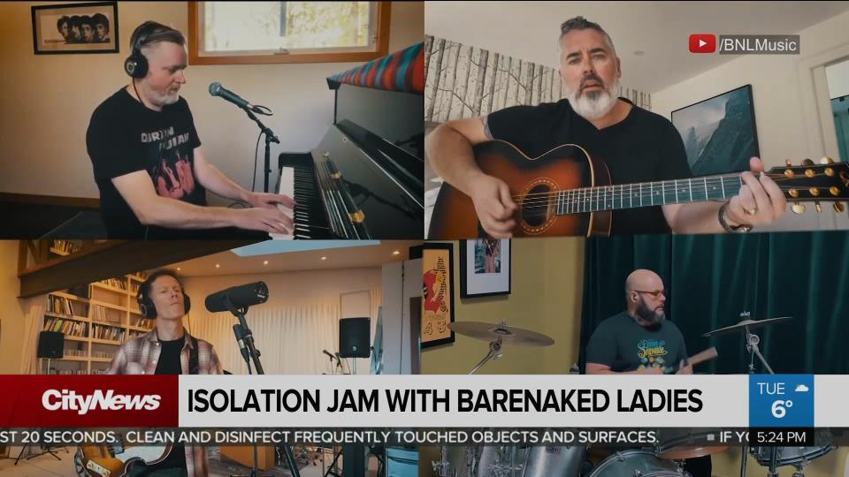 Isolation jam with Barenaked Ladies
