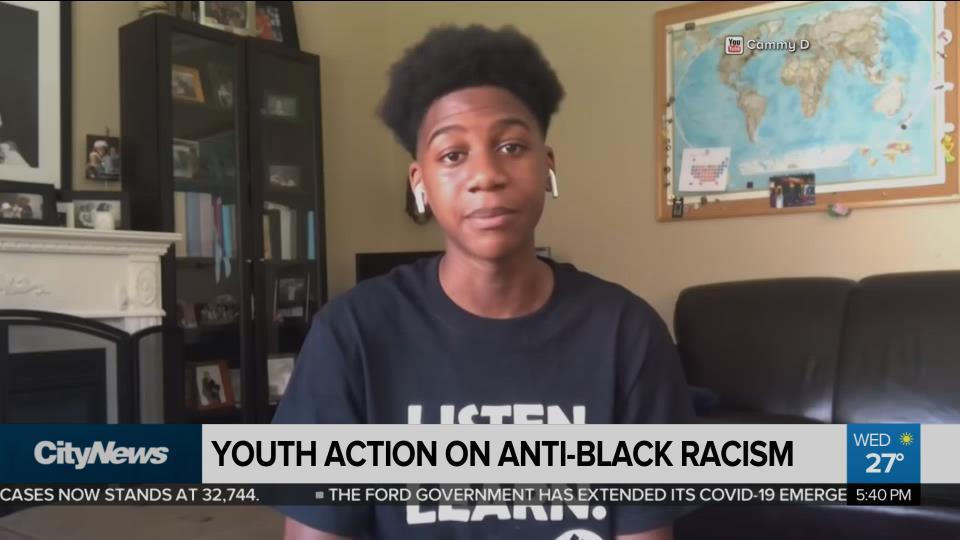 Markham teen shares anti-Black racism message with the world