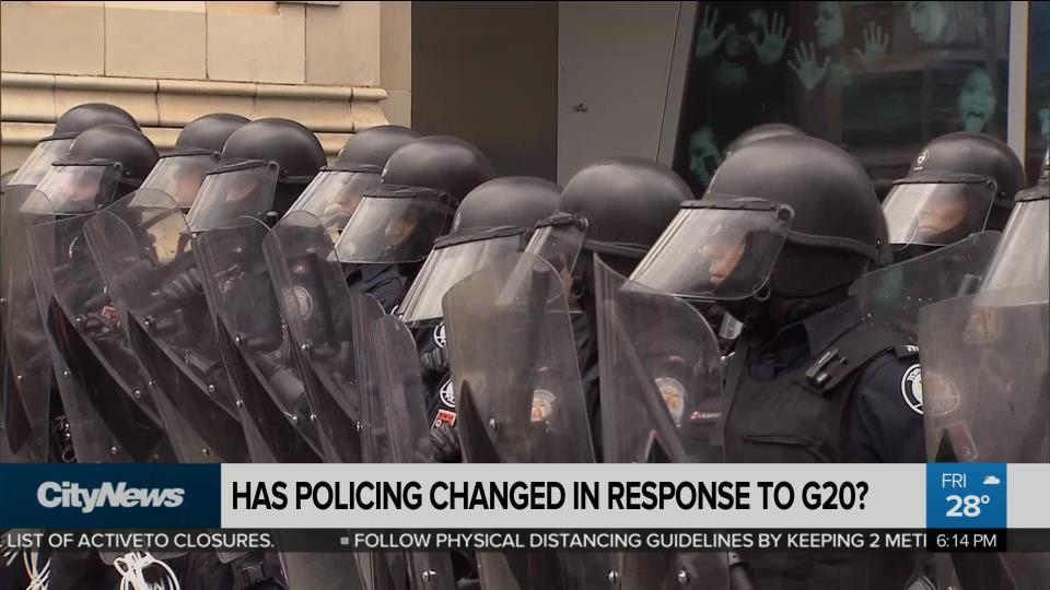 Has policing changed 10 years after the Toronto G20?