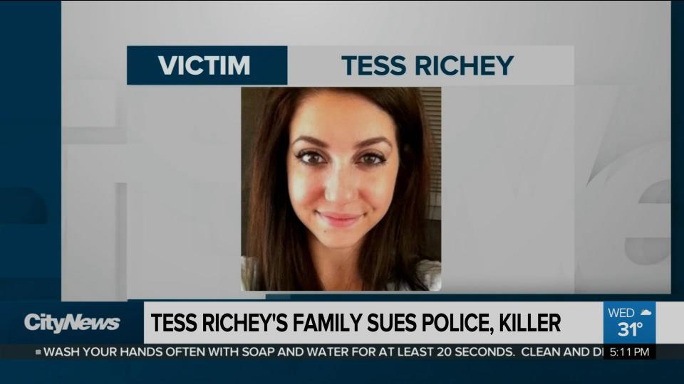 Family of murder victim Tess Richey suing killer, Toronto police