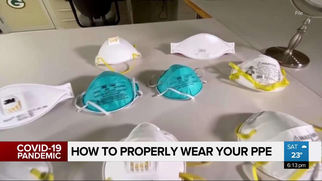 How to properly and safely wear your mask