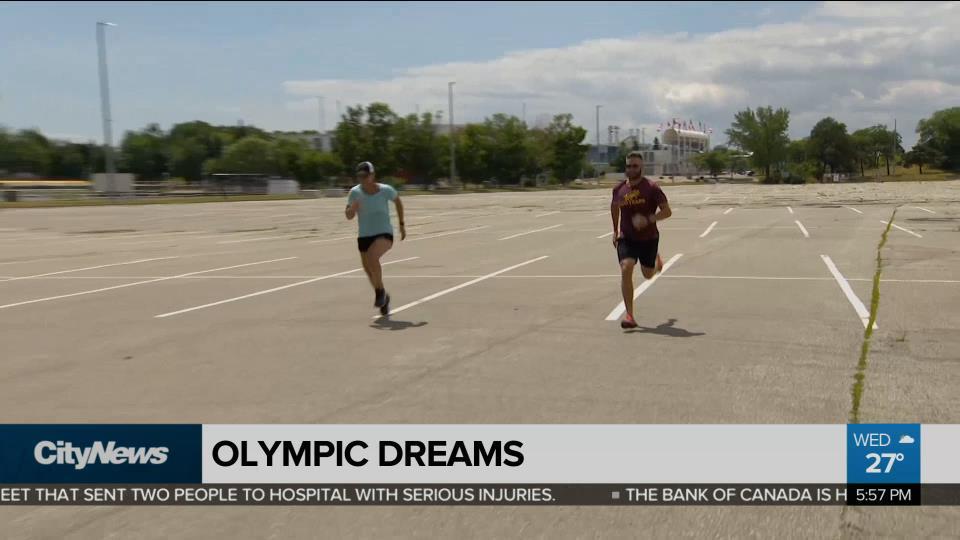 Olympic pitcher keeps dreams alive during pandemic