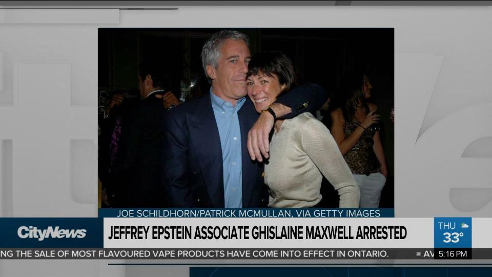 Accused Jeffrey Epstein accomplice Ghislaine Maxwell charged