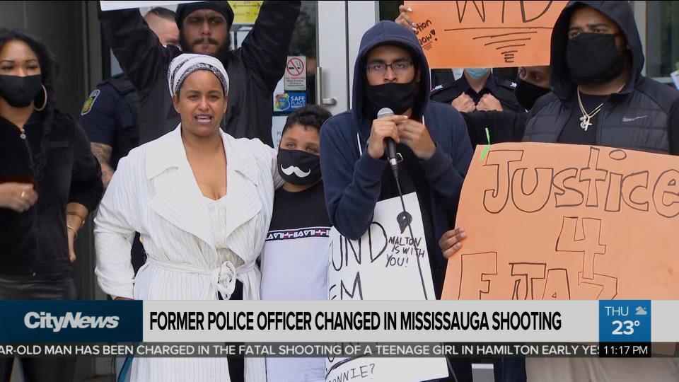 Former peel officer charged in shooting of Black woman