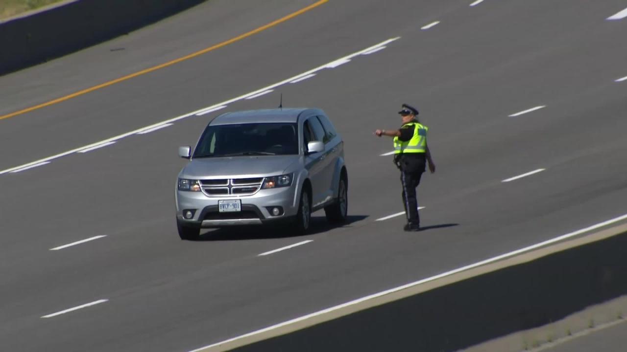 Crime Scene: Daytime HWY. 401 shooting leaves one with serious injuries