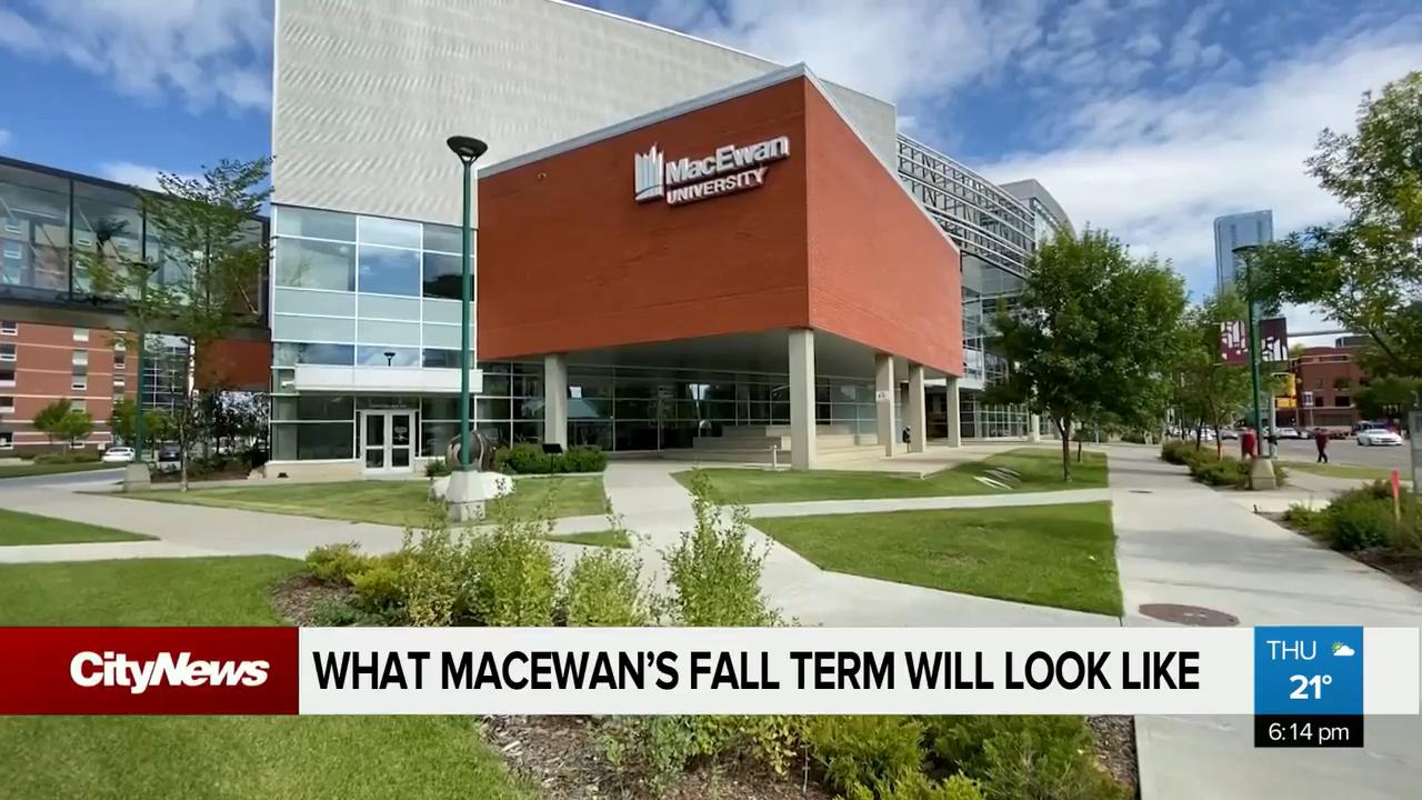 MacEwan University reveals what fall term will look like - Video ...