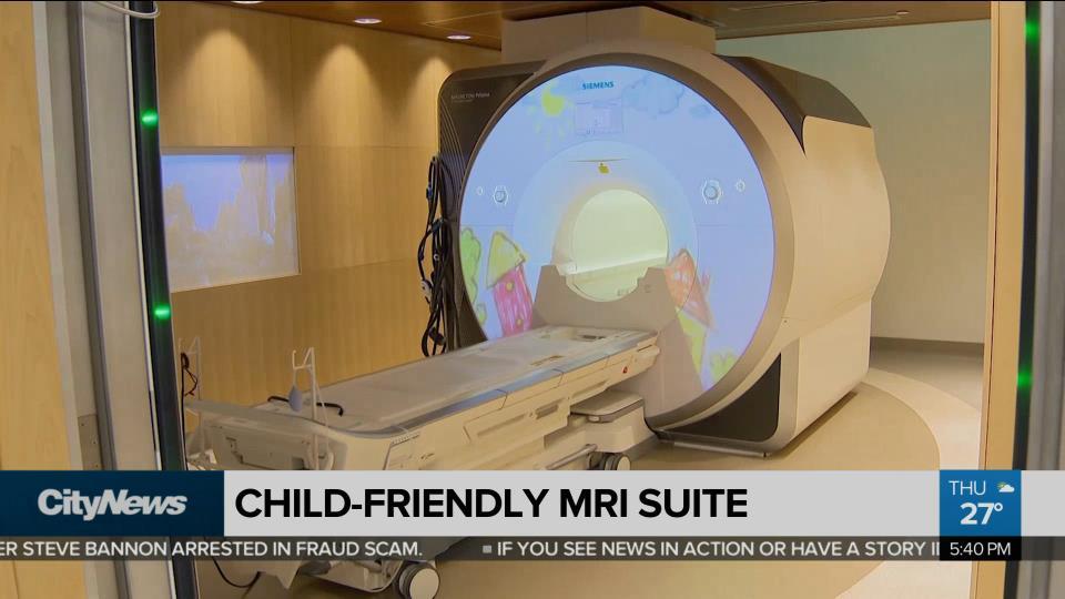 Child-friendly MRI suite is first of its kind in Canada