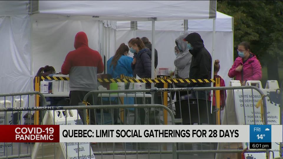 Limit social gatherings for a month