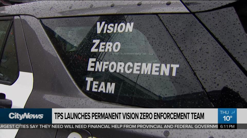 TPS launches permanent Vision Zero enforcement team