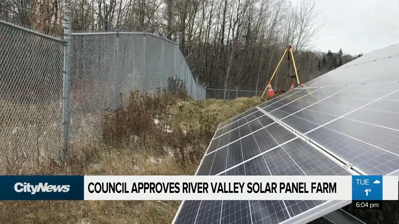 Council approves river valley solar farm - Video - CityNews Edmonton