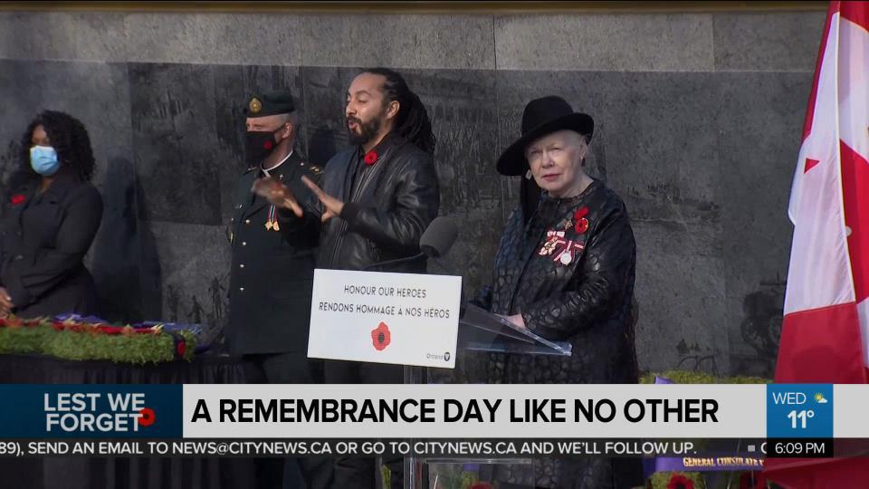 New Afghanistan veterans' memorial unveiled at Queen's Park