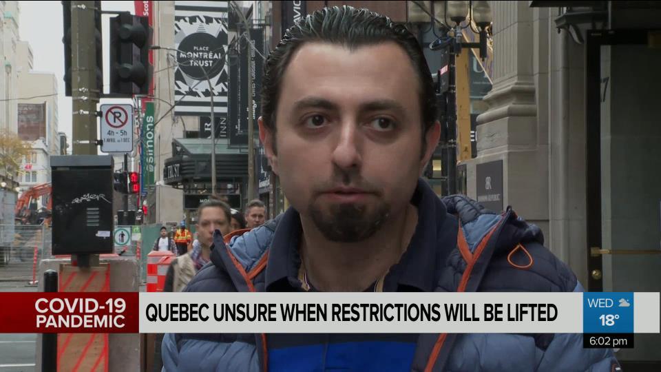 Quebec unsure when ‘red’ zone restrictions will be lifted