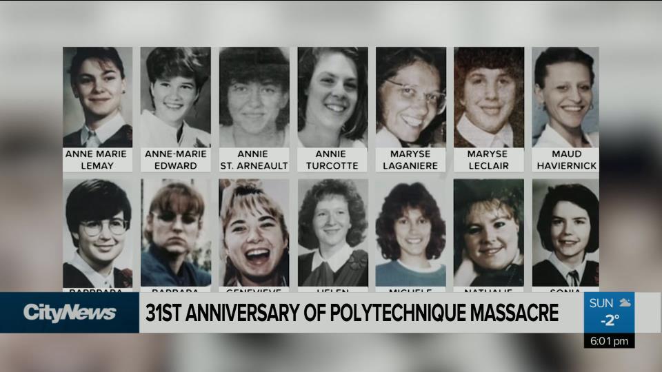 Marking the 31st anniversary of Polytechnique massacre