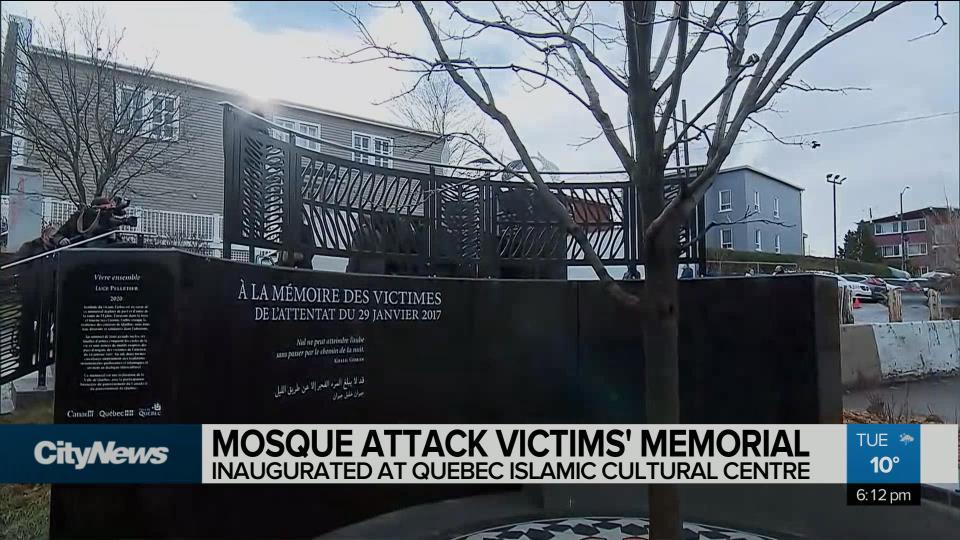 Memorial for Quebec City mosque attack victims