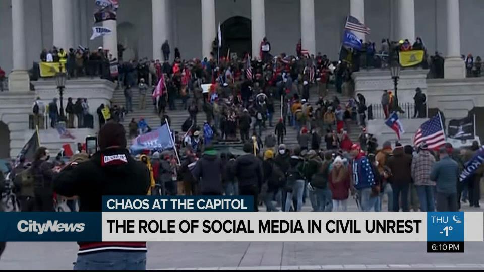 The role of social media in civil unrest