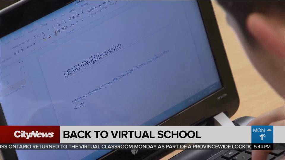 Students return to remote learning